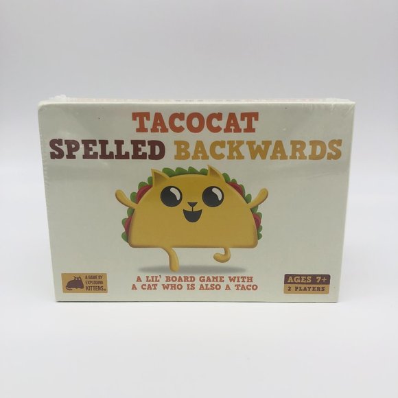 Toys | Tacocat Spelled Backwards Board Game By Exploding Kittens Kids ...